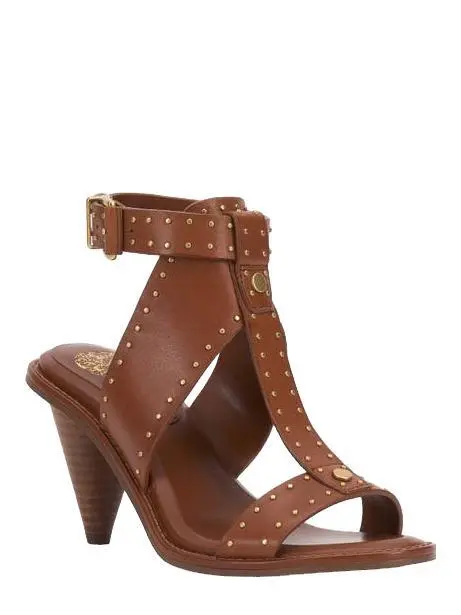 Vince Camuto Faunie T-strap Sandal - Whiskey