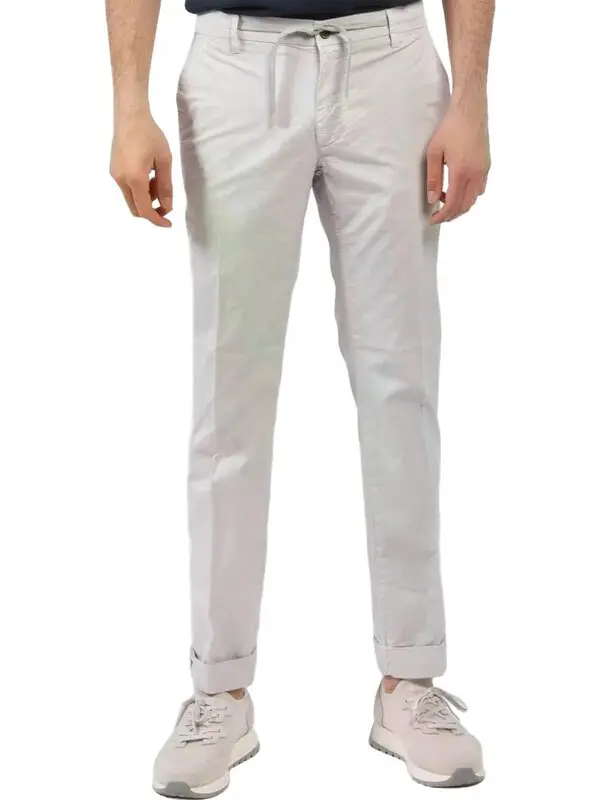 MASON'S Milano Trousers - Grey
