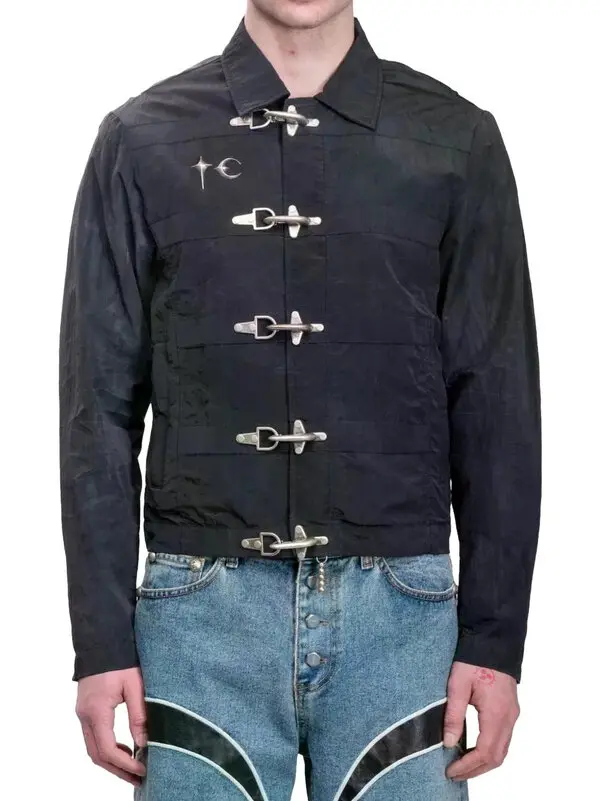 THUG CLUB Scarred Bio Soldier Jacket - Black
