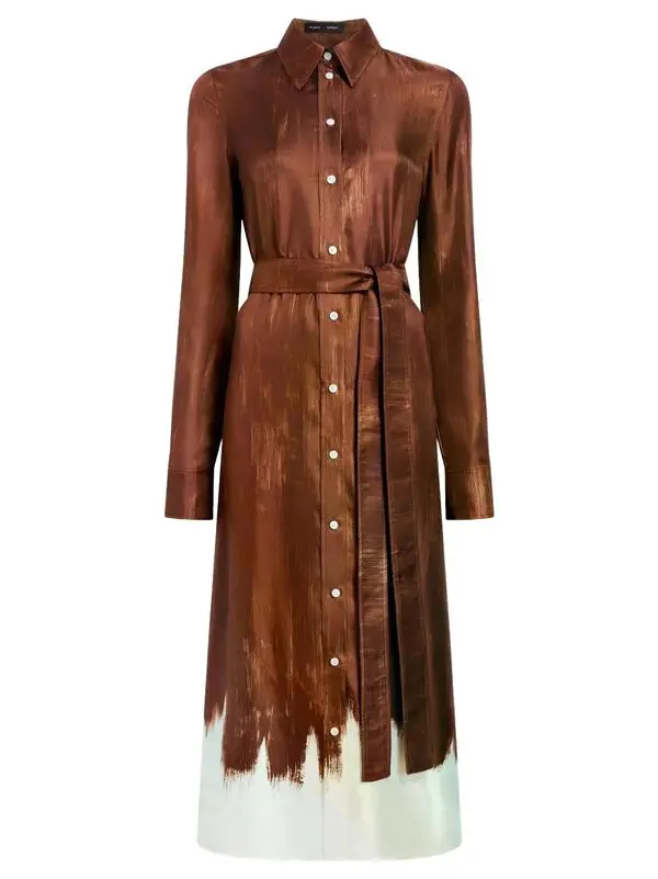 Proenza Schouler Amaya Dress - Brown