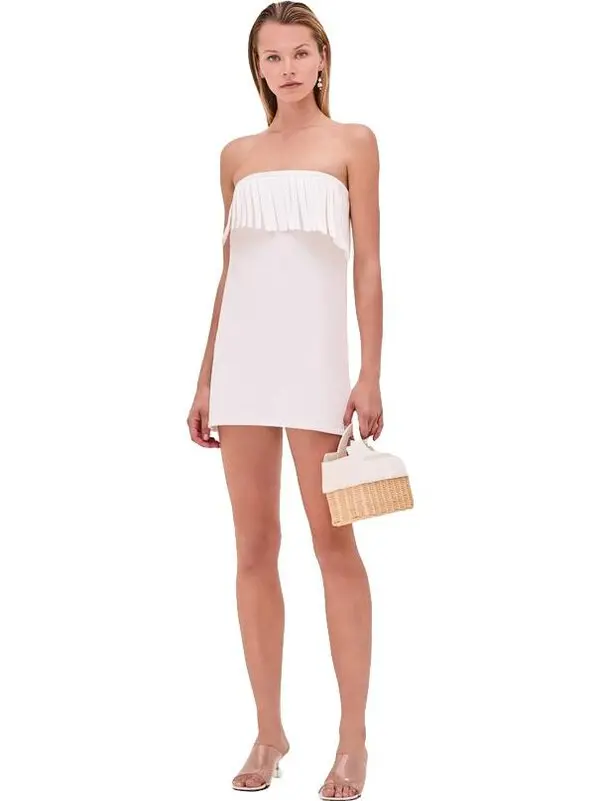 Alexis Rey Mini Dress - White