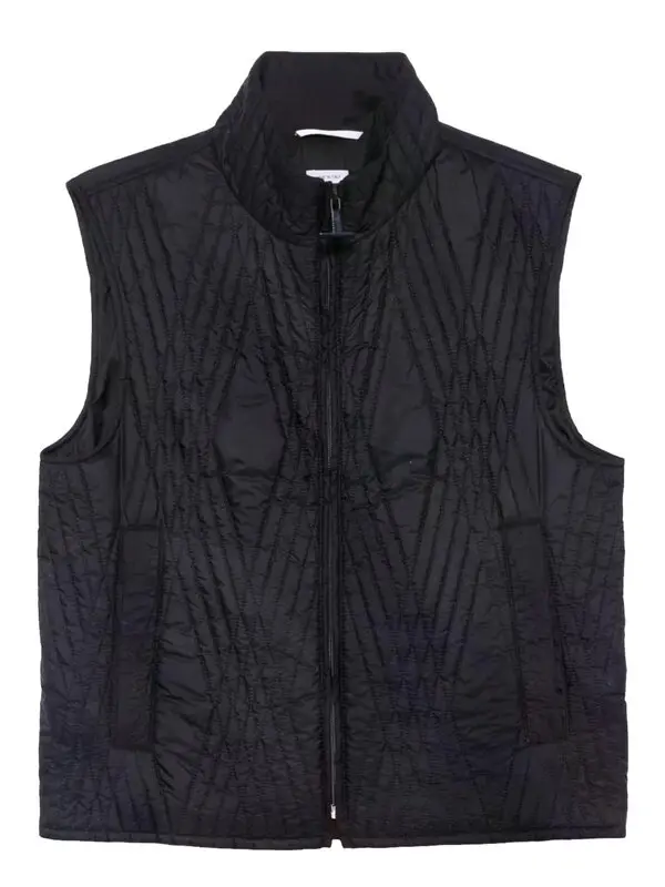Thom Browne Quilted Gilet - Blue