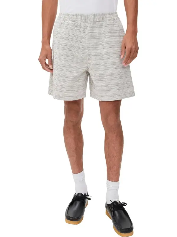 Carhartt Work In Progress Gellar Shorts 6.25 - Gellar Stripe/wax (rinsed)