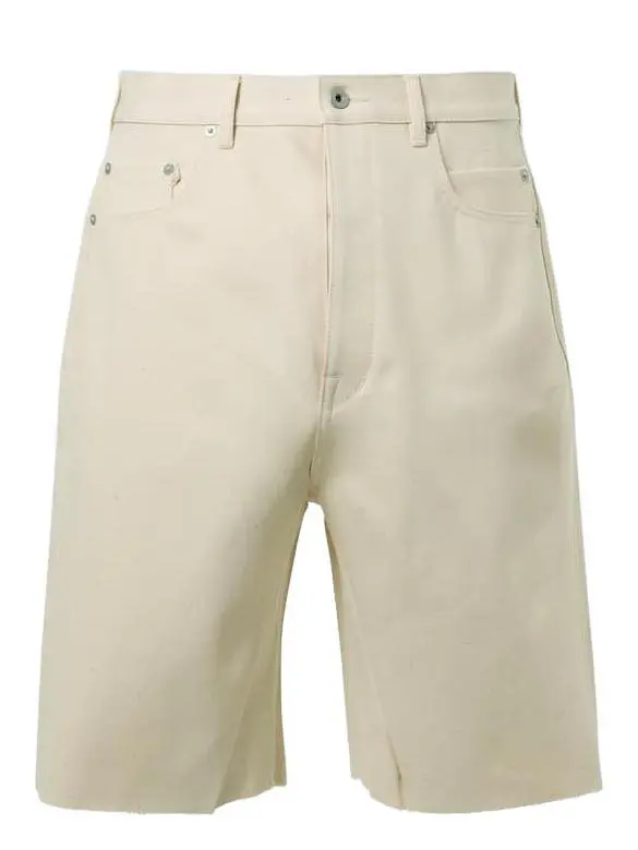Rick Owens Denim Shorts - Neutrals