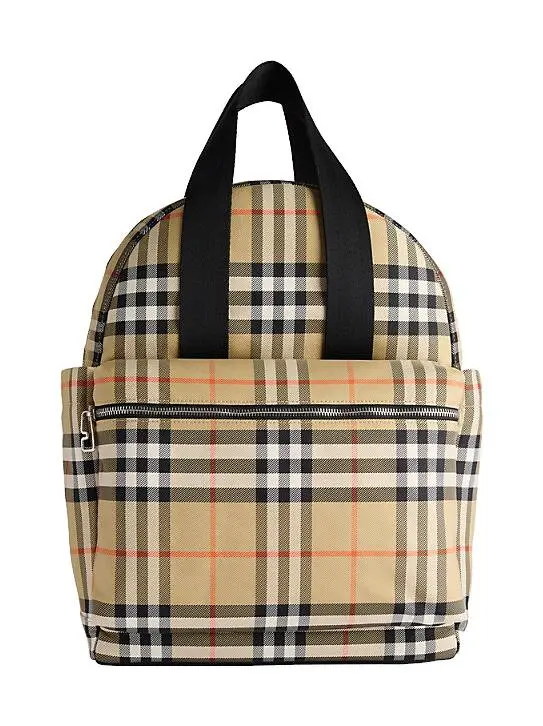Burberry Nylon Changing Backpack - Sand Ip Check
