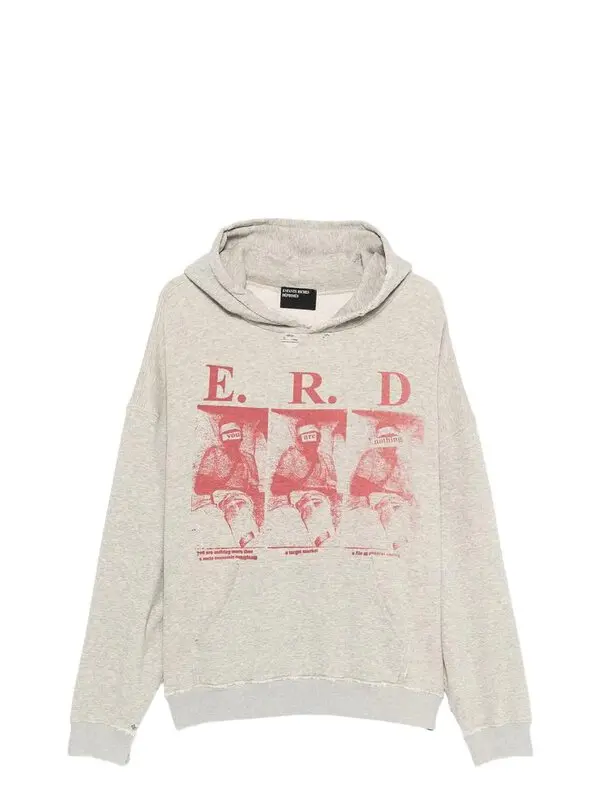 Enfants Riches Déprimés Graphic Print Hoodie - Grey