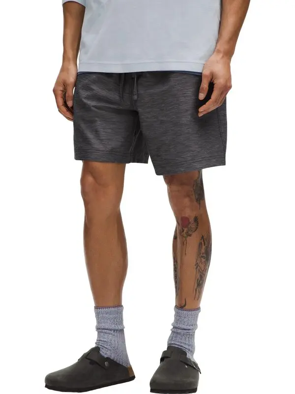 Lululemon Lululinen Pull-on Short 7 - Black