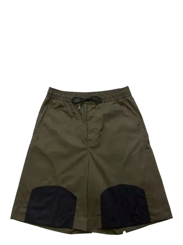 NAMACHEKO Parachute Bermuda Shorts - Green