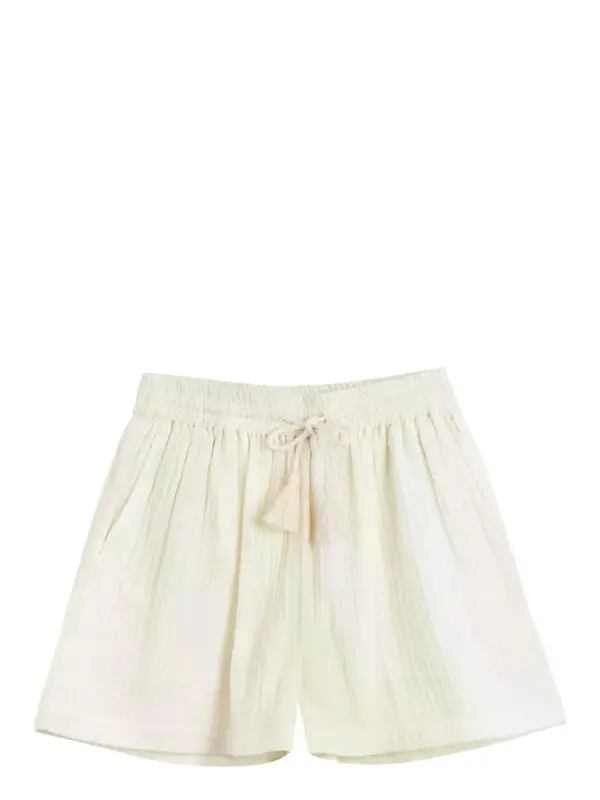 Chinti & Parker Tassel-drawstring Short - Neutrals