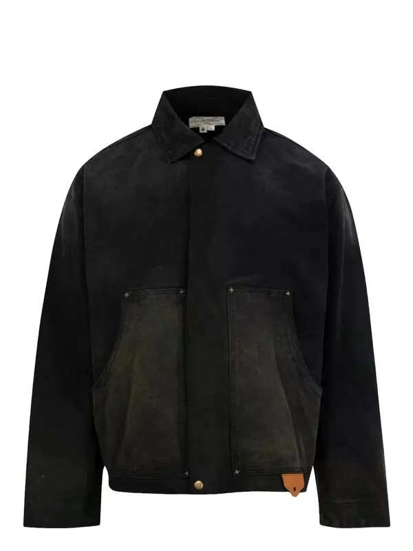 UNTITLED ARTWORKS Denim Workwear Jacket - Black
