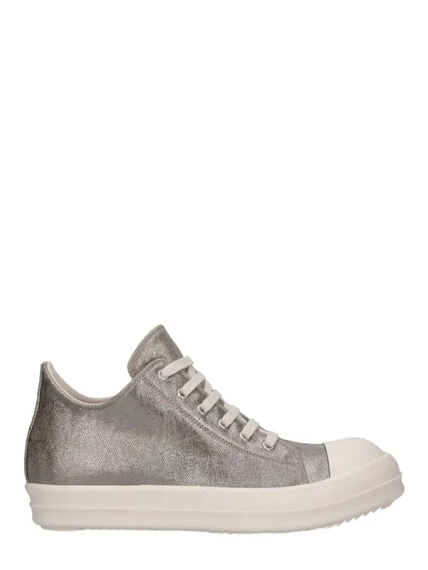 Rick Owens Low Top Sneakers - Silver