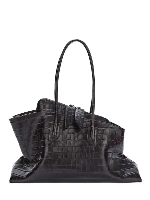 Attico La Passeggiata Medium Tote Bag - Brown