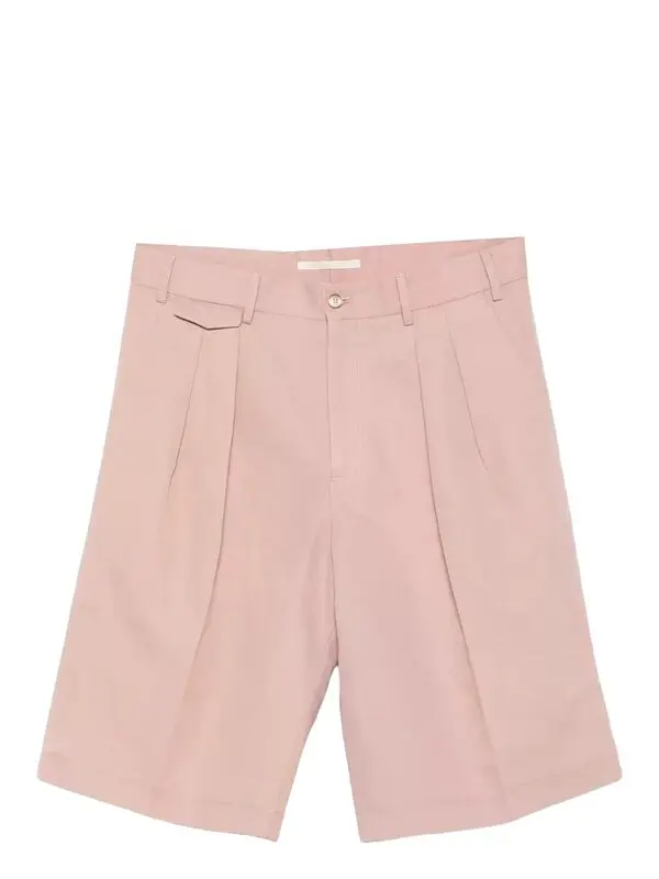 BRIGLIA 1949 Pleated Shorts - Pink