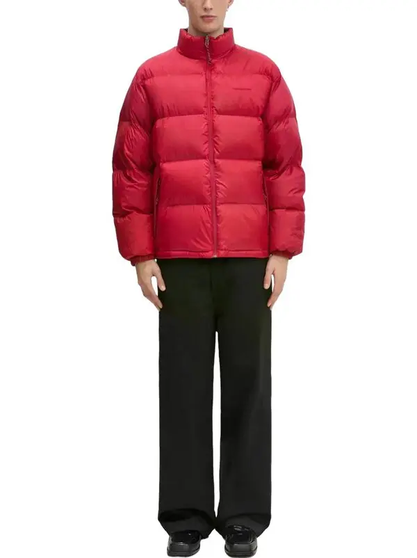 THISISNEVERTHAT Logo-print Padded Jacket - Red