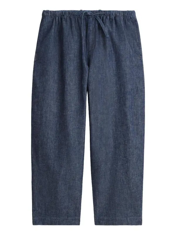 Cos Barrel-leg Denim Pants - Blue