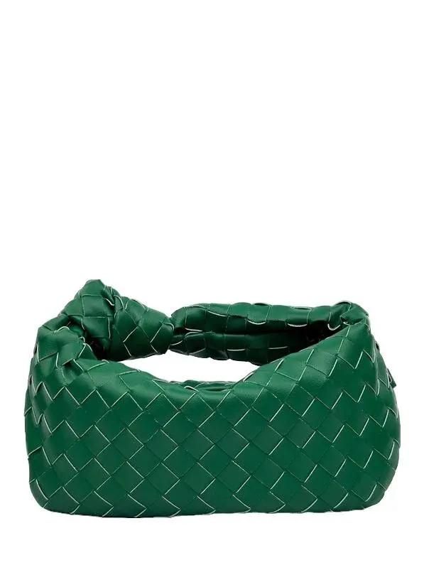SIENNA ALEXANDER The Knot Woven Small Tote Bag - Green