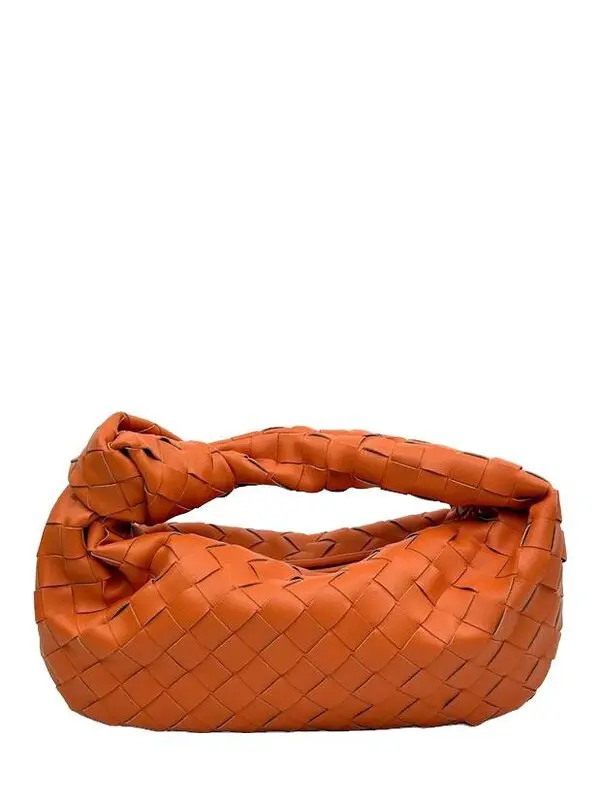 SIENNA ALEXANDER The Knot Woven Small Tote Bag - Orange