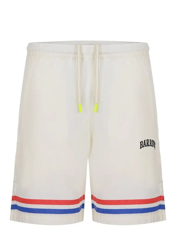 BARROW Cotton Shorts - Yellow