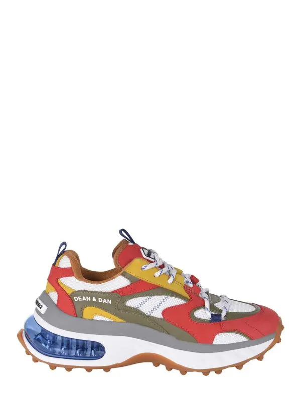 Dsquared2 Bubble Leather Sneakers - Multicolour