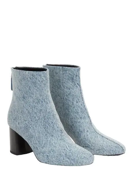 3.1 Phillip Lim Nadia Zip Boot - Washed Indigo