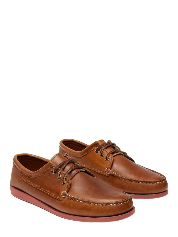 Quoddy Blucher Shoe - Whiskey
