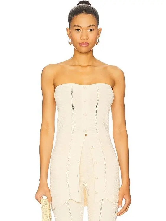 Devon Windsor Tiffany Top - Cream
