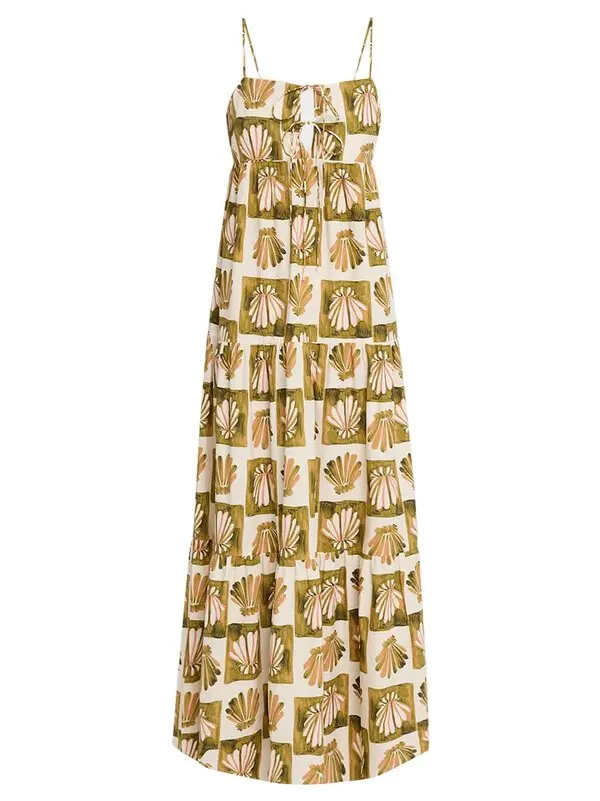 Rails Mica Tiered Maxi Dress - Checkered Shells