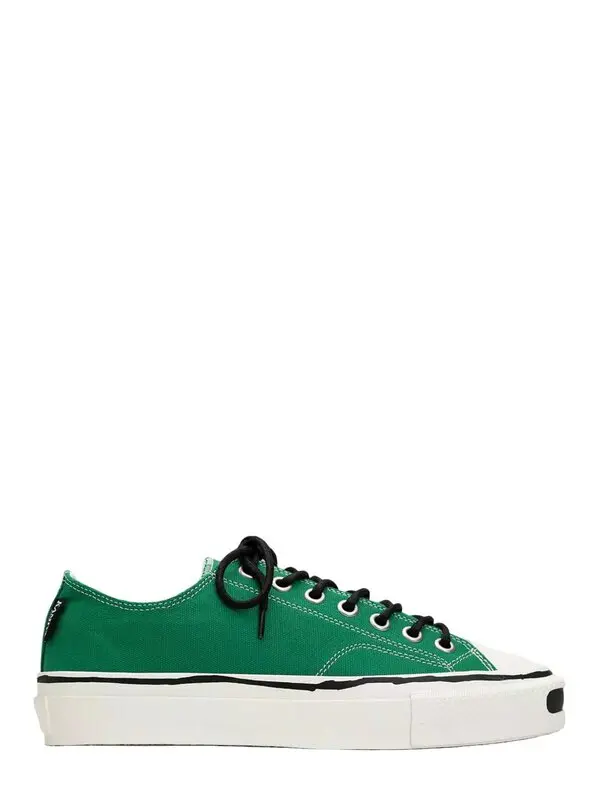 KAMIYA Joey Vulcanised-sole Sneakers - Green
