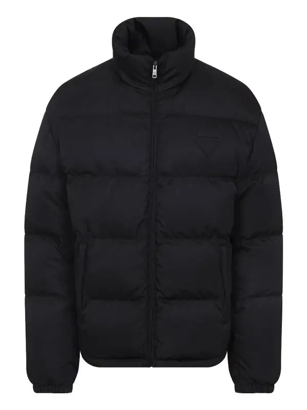 Prada Re-nylon Down Jacket - Black