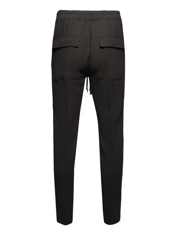 Rick Owens Drawstring Slim-fit Trousers - Brown