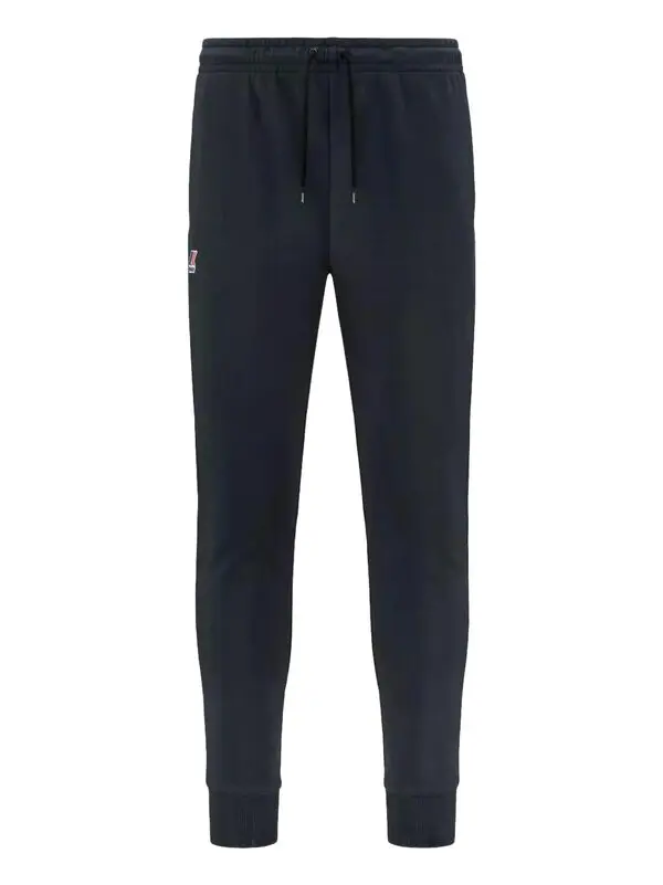 K-WAY Le Vrai Elastic-waistband Track Pants - Blue
