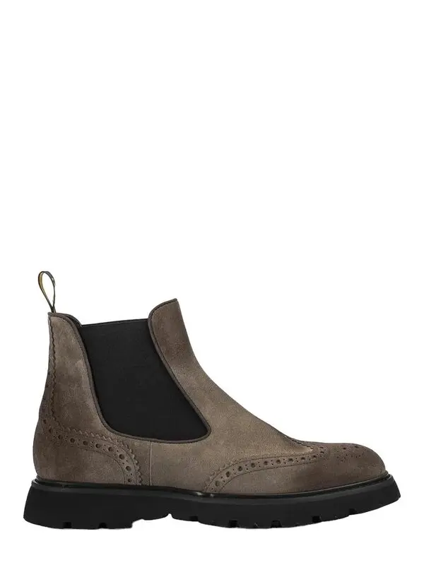 DOUCAL'S Ankle Boots - Espresso+f.do Nero