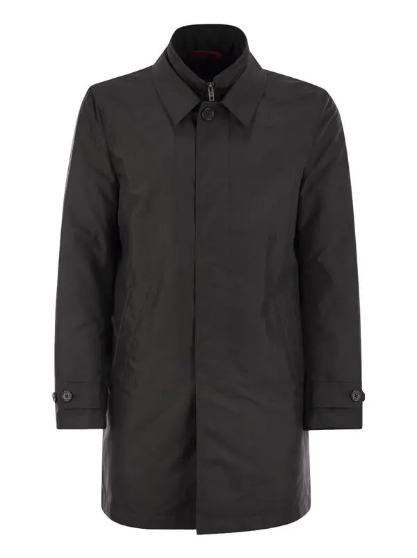FAY Easy Morning Coat - Black