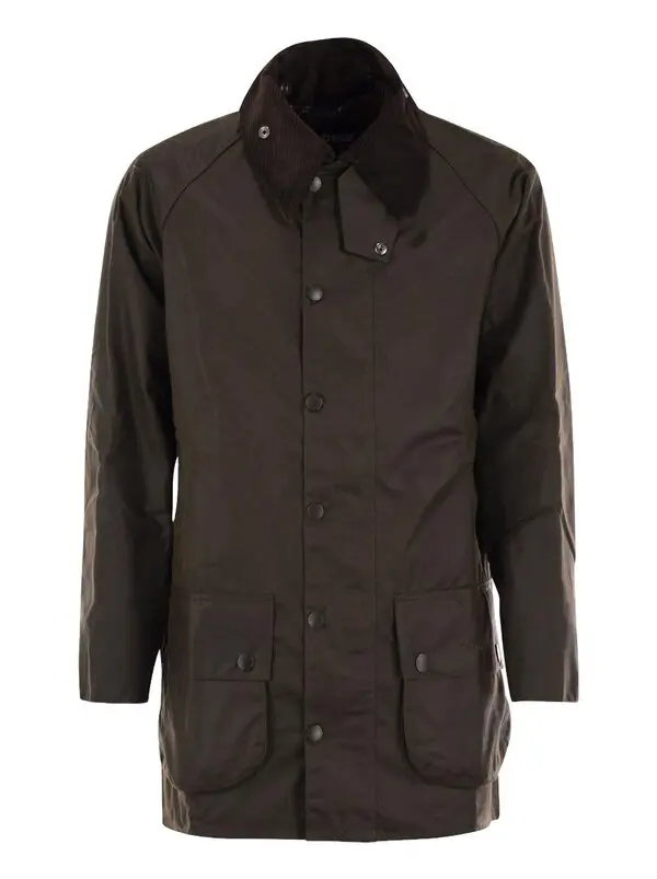 Barbour Classic Beaufort Waxed Cotton Jacket - Green