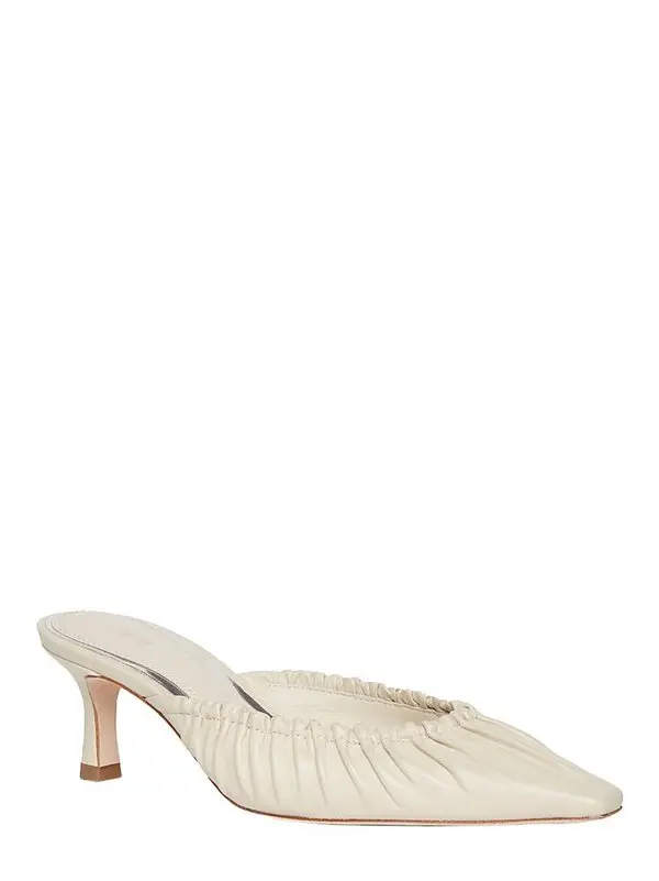 Paige Alice Mule Pumps - Bone