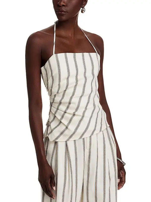 A.L.C. Charlotte Top - Cream Stripe