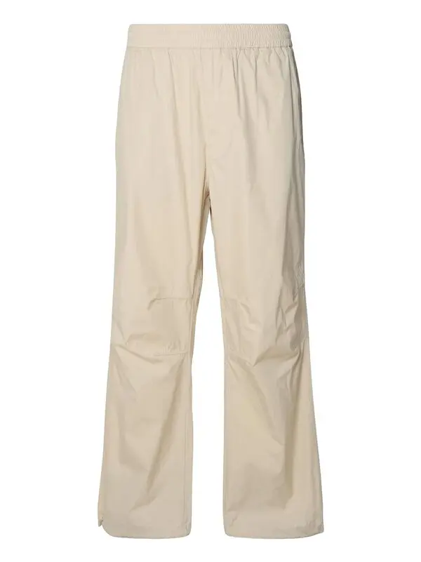 Burberry Cotton-blend Trousers - Beige