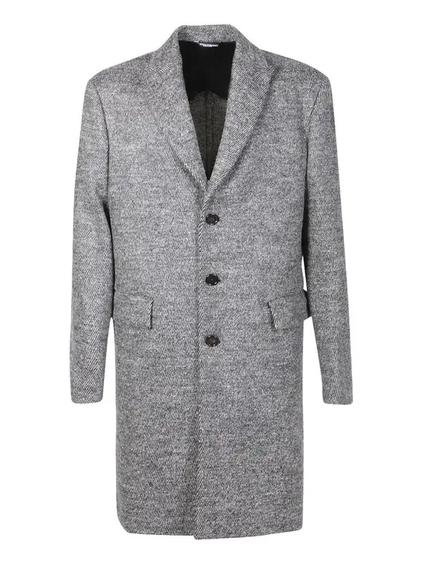 Dolce & Gabbana Wool Coat - Grey