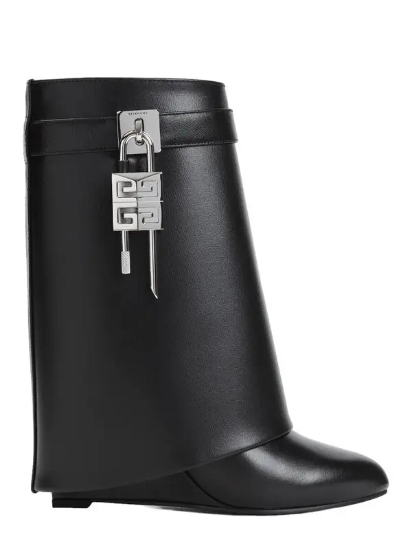Givenchy Shark Lock Pant Ankle Boots - Black