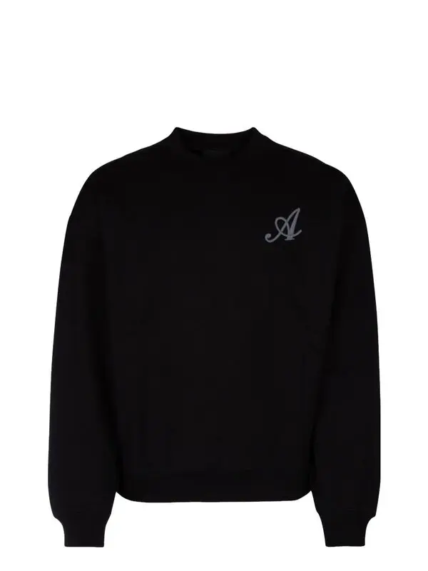 Axel Arigato Rook Embroidered Sweatshirt - Black