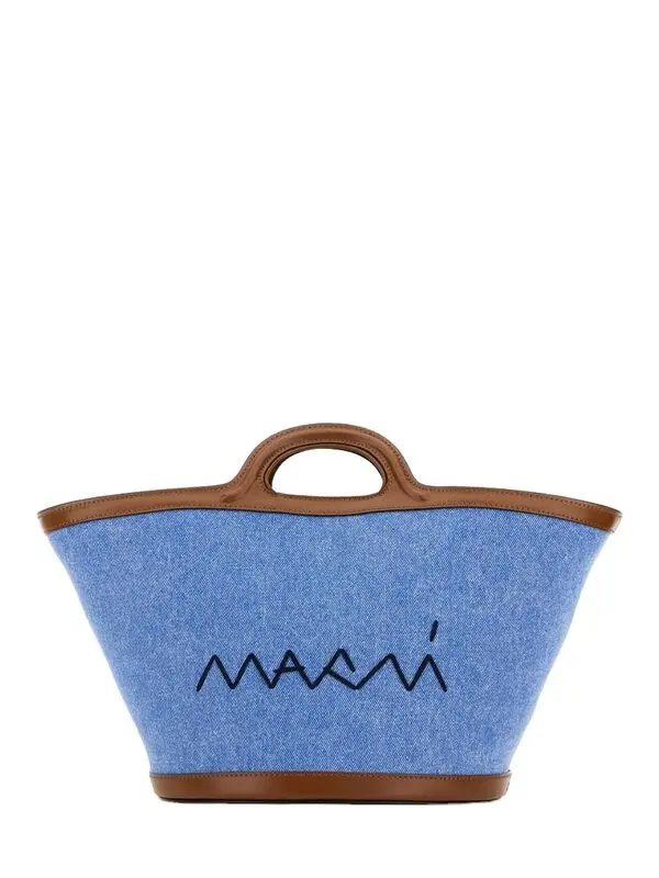 Marni Denim Bucket Bag - Blue