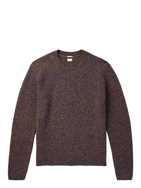 Massimo Alba Chad Wool Sweater - Brown