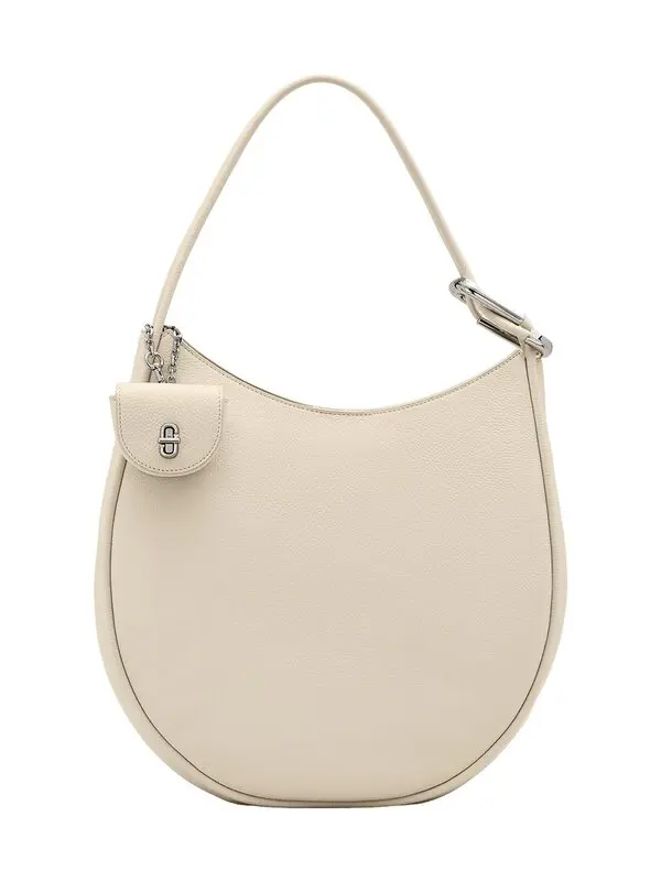 Marc Jacobs Crescent Large Dual Hobo Bag - Cloud White
