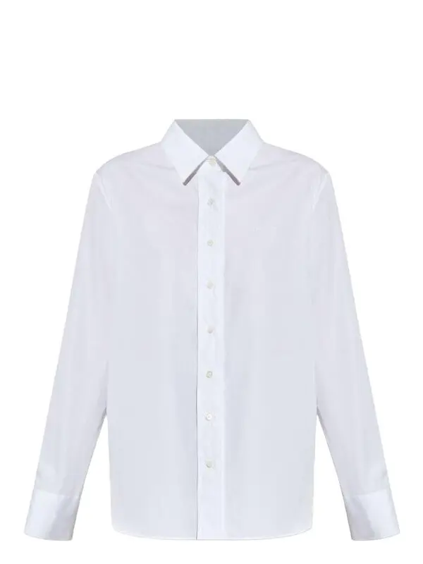 Givenchy Cotton Shirt With Logo - White