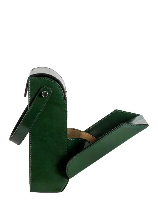 MERRYL TIELMAN Top-handle Flap Cross Body Bag - Green