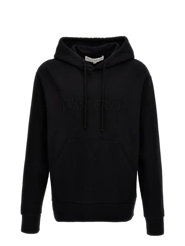 JW Anderson Logo Hoodie - Black