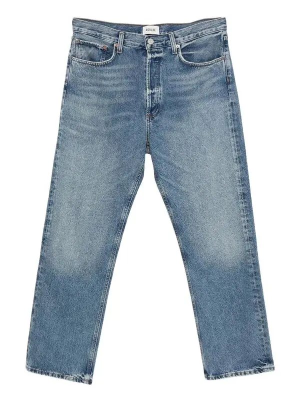 AGOLDE Regenerative Cotton Straight Leg Jeans - Blue