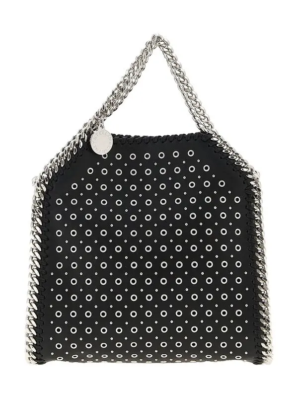 Stella McCartney Falabella Tiny Studded Handbag - Black