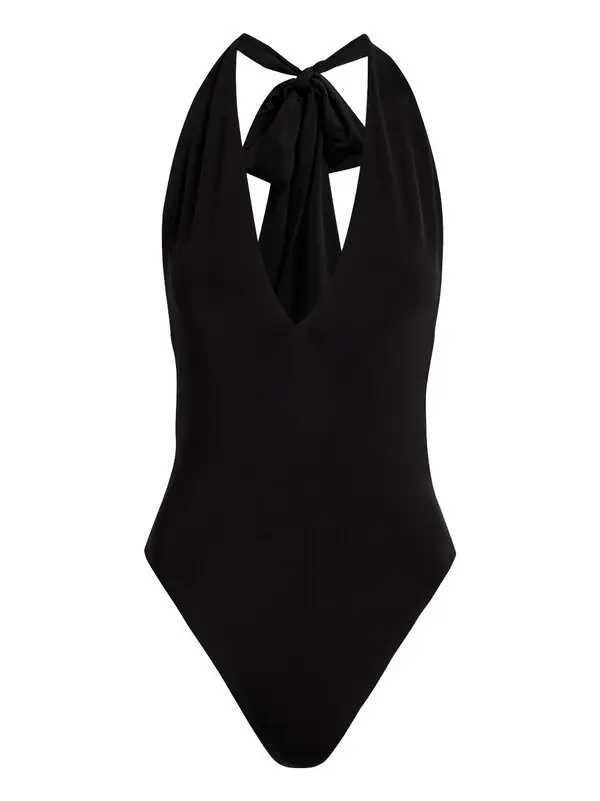 Alice + Olivia Pippa Stretch-jersey Bodysuit - Black
