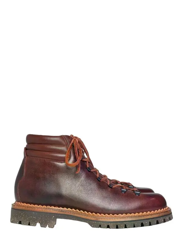 YUKETEN Lace-up Hiking Boots - Brown